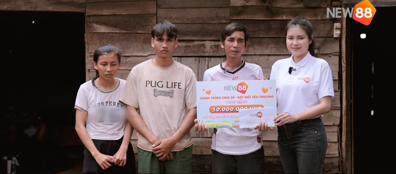 NEW88 | HÀNH TRÌNH THIỆN NGUYỆN CHIA SẺ YÊU THƯƠNG